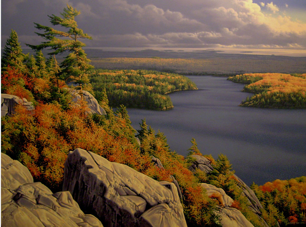 Art Country Canada - E. ROBERT ROSS Original Art - Giclee on Canavas ...